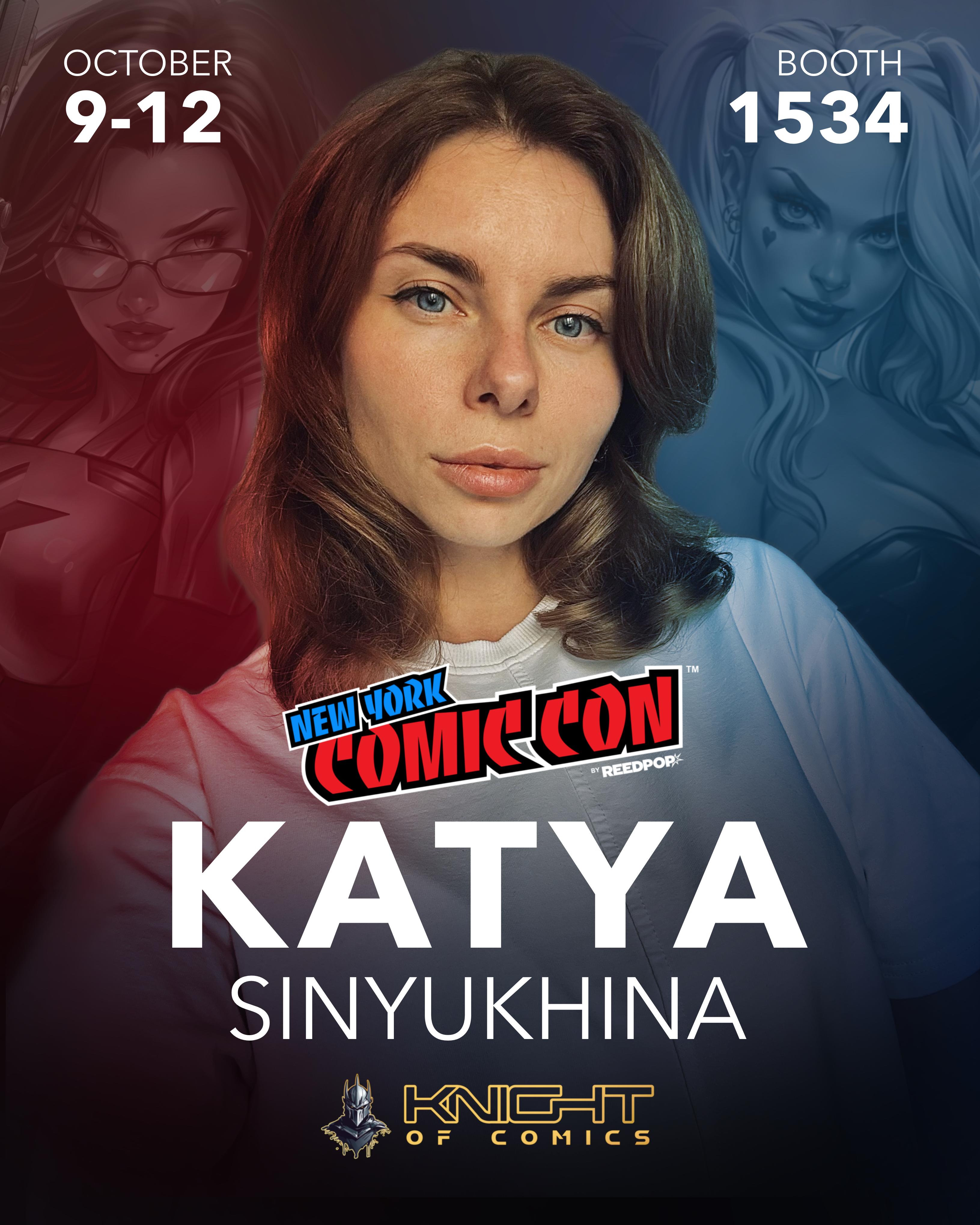 COMMISSION SIGNATURE + REMARK KATYA – Knight of Comics, LLC