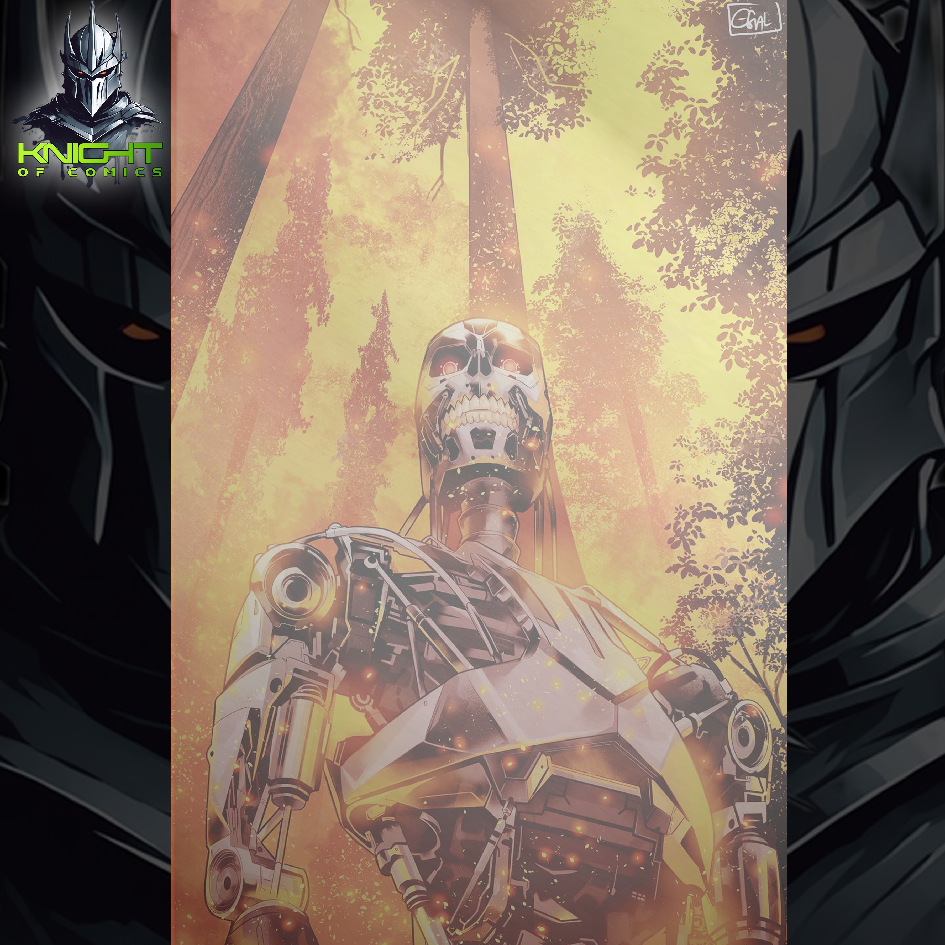 TERMINATOR #1 - GALMON RATIO 1:25 VIRGIN FOIL VARIANT NM+ – Knight of ...