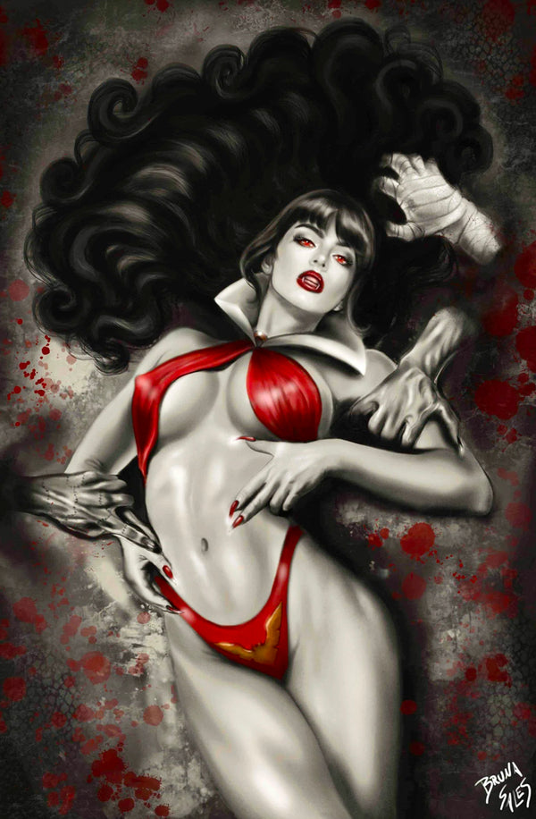 VAMPIRELLA DRACULA RAGE #5 - BRUNA SALES VIRGIN VARIANT COVER B LTD 33 – Knight of Comics, LLC